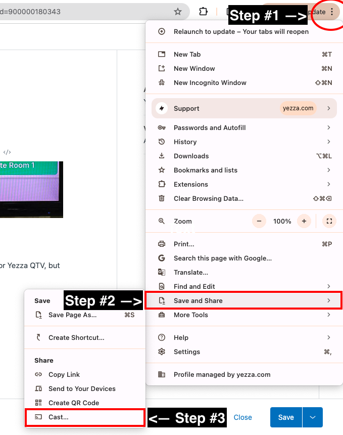 Setting Up Queue TV for the First Time – Yezza Help Center