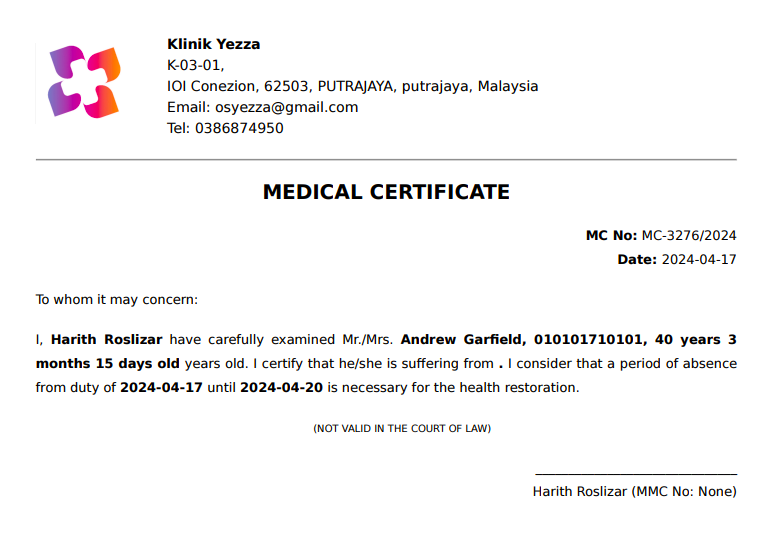 7. Add Template Documents – Yezza Help Center