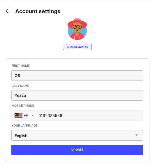 How To Change User's Name – Yezza Help Center